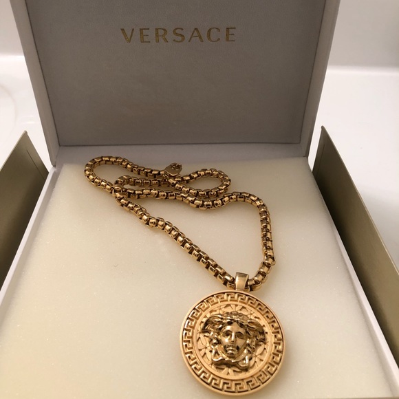 Versace | Accessories | Versace Medusa Necklace | Poshmark